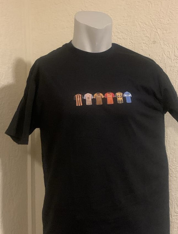 BRFC ADULT - 6 Kit Logo - Black Cotton Tee – Berwick Rangers Football Club