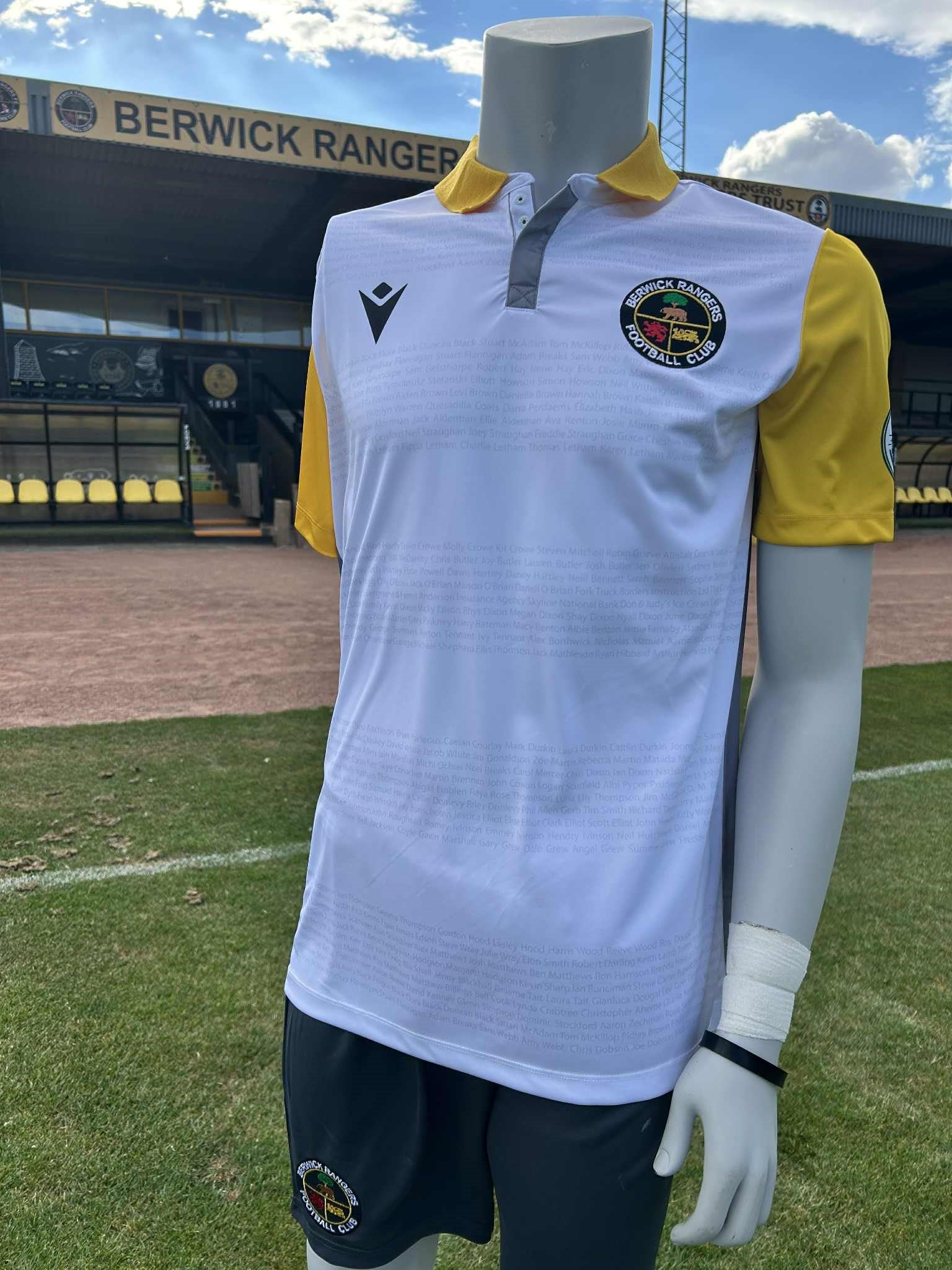 BRFC Macron Away Shirt 2025/26 (The Away Warrior) – Berwick Rangers Football Club