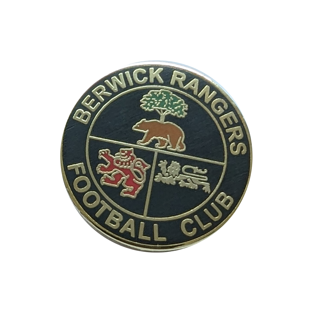 BRFC ENAMEL/METAL Crest Pin Badge – Berwick Rangers Football Club